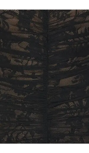 Norma Kamali Shirred Front Fishtail Gown In . Also