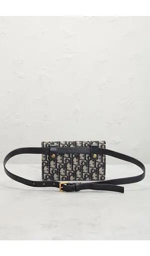 FWRD RENEW Dior Oblique Saddle Belt Bag