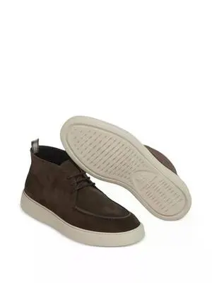Officine Creative Suede Lace-up Sneakers