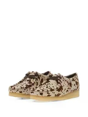 Clarks Wallabee Cow-print Loafers