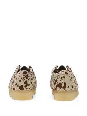 Clarks Wallabee Cow-print Loafers