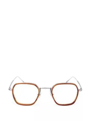 DB EYEWEAR BY DAVID BECKHAM Geometric-frame Glasses - Brown