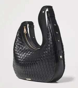 ASPINAL OF LONDON Large Soho Crescent Cross-body Bag