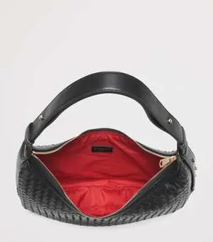 ASPINAL OF LONDON Large Soho Crescent Cross-body Bag