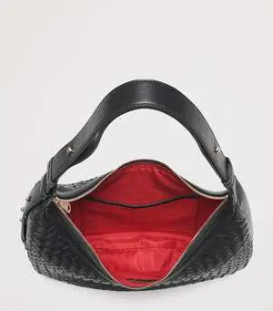 ASPINAL OF LONDON Large Soho Crescent Cross-body Bag