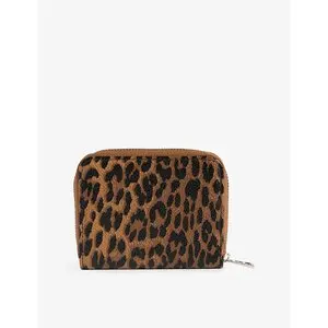 Zadig&Voltaire Zv Mini Leopard Leather Purse