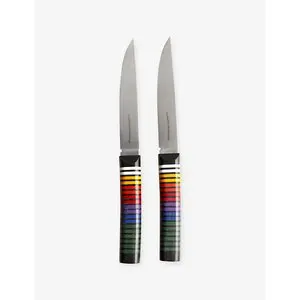 FLORENTINE KITCHEN KNIVES Florentine Western Stainless-steel Knife Steak Knives Set Of 2 - Multi