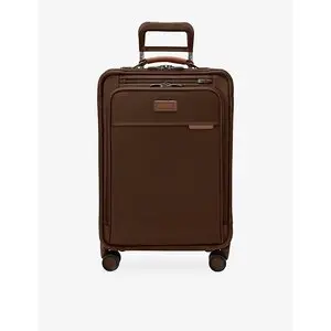 Briggs & Riley Baseline Essential Carry-on Expandable Spinner Suitcase 56cm - Chocolate