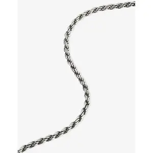 NINETWOFIVE Munir Sterling- Rope Chain Necklace