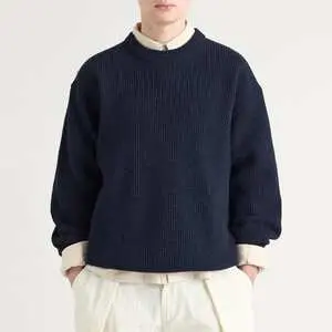 FRIZMWORKS Patch Round Pullover Knit