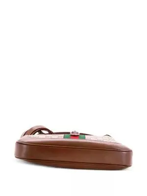 Gucci Jackie 1961 Gg Coated Canvas Small Hobo Bag