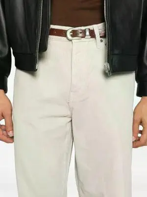 SUNFLOWER Corduroy Straight-leg Trousers