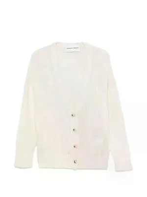 EMERSON RENALDI Chunky-knit V-neck Cardigan - Neutrals