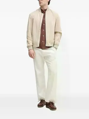 Lindbergh Mandarin-collar Long-sleeve Shirt