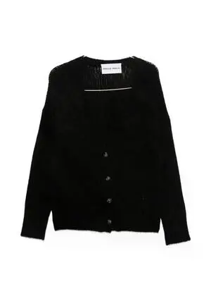 EMERSON RENALDI V-neck Knitted Cardigan - Black