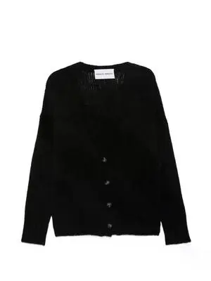 EMERSON RENALDI V-neck Knitted Cardigan - Black