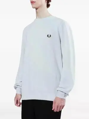 Fred Perry Embroidered-logo Sweater