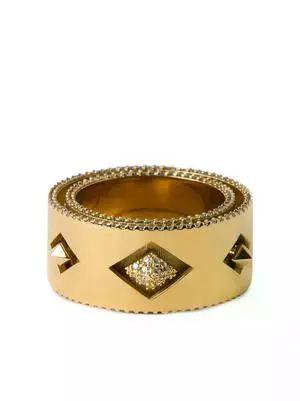 Burberry Hollow -plated Ring - Gold