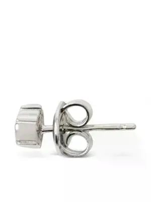 Burberry Rose-stud Earrings - Silver