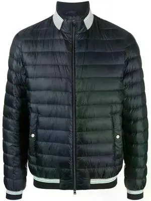 Herno Zip-up Padded Down Jacket - Blue