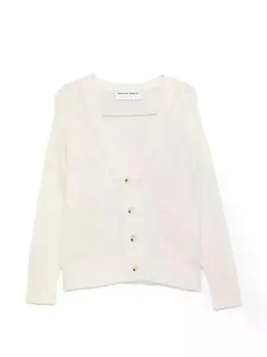 EMERSON RENALDI V-neck Knitted Cardigan - Neutrals