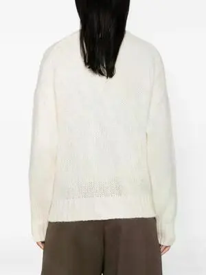 EMERSON RENALDI V-neck Knitted Cardigan