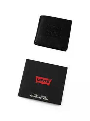 LEVI'S Two Horse Logo-debossed Bi-fold Wallet