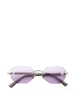 GAST Moonstone Geometric-frame Sunglasses - Silver