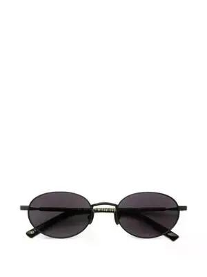 GAST Jade Oval-frame Sunglasses - Black