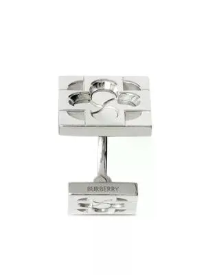 Burberry Rose Monogram Cufflinks - Silver