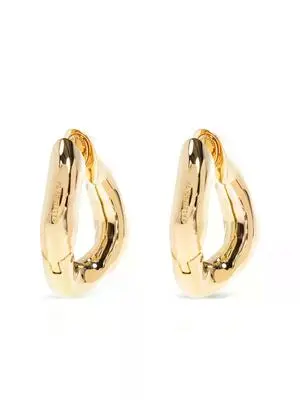 Balenciaga Sculptural Hoop Earrings
