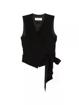 Max Mara Compact Cady Cropped Gilet
