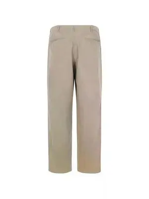 A.PRESSE Cotton Gabardine Trousers