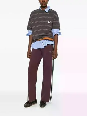 AUTRY Side-stripe Track Pants - Red