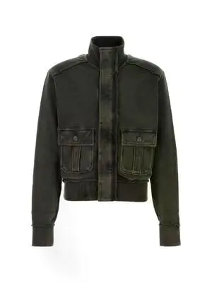 ENTIRE STUDIOS Supply Faded-effect Zip-up Jacket
