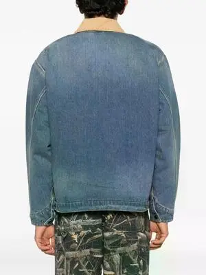 Carhartt Work In Progress Detroit Zip-up Denim Jacket - Blue