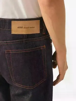 AMI Paris Parisian-fit Cotton Jeans