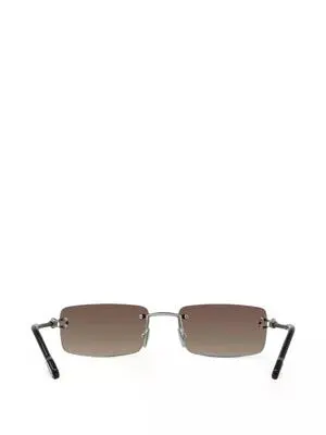 FRED Rimless Rectangle-frame Sunglasses