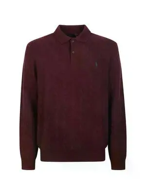 Polo Ralph Lauren Cable-knit Polo Sweater - Red