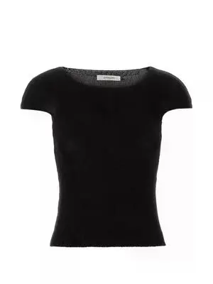 Gimaguas Sindi Cap-sleeve Top - Black