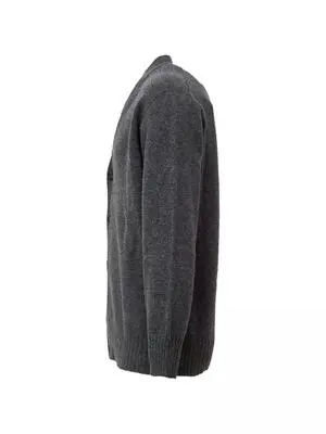 AMARANTO Distressed Cardigan