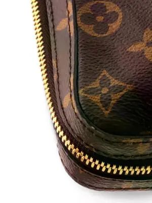 LOUIS VUITTON Soft Trunk Messenger Bag Monogram Canvas Pm Crossbody Bag