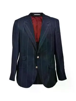 Brunello Cucinelli Striped Suit