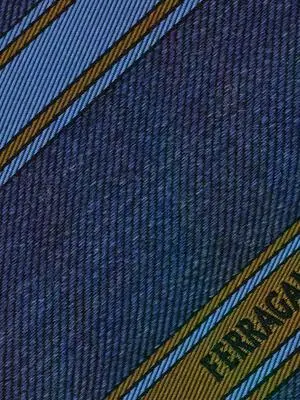 FERRAGAMO Regimental Jacquard Tie