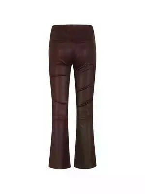 ARMA Leather Flared Trousers