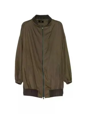 Y’s Zip-up Long Jacket - Green