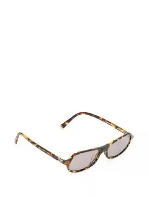 Miu Miu Miu Regard Sunglasses - Brown
