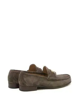 Valentino Garavani Vlogo Signature Suede Loafers