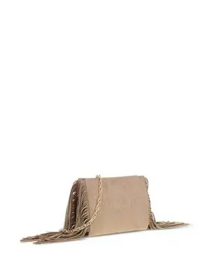 RUE MADAM PARIS Canyon Fringed Suede Shoulder Bag