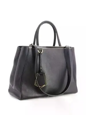 Fendi 2jours Bag Leather Medium Tote Bag